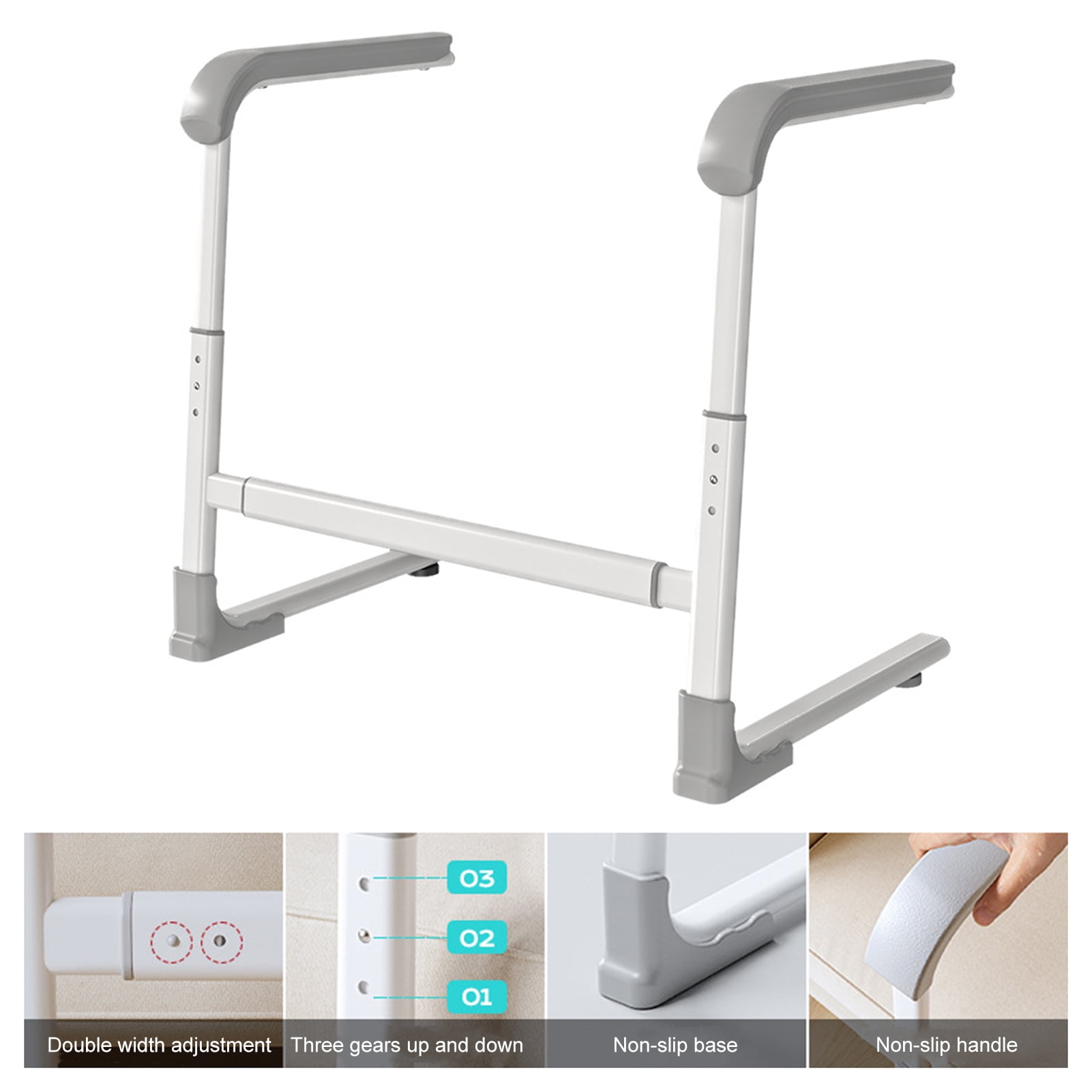 DJZ Adjustable Stand Assist Sofa Grab Bar for Seniors, Gray - Walmart.com