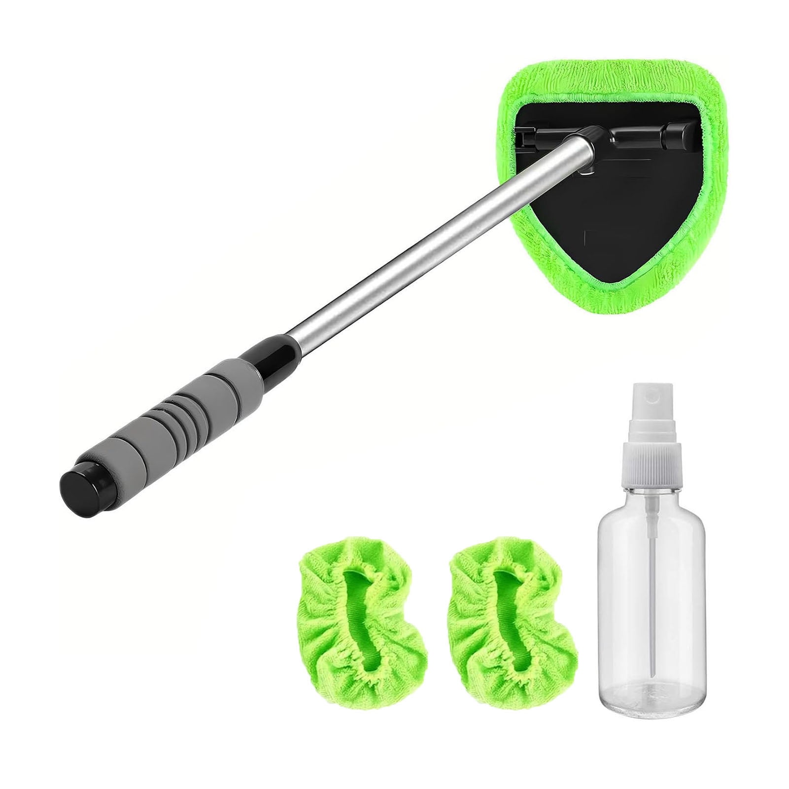 DJZ Car Glass Cleaning Brush – Windshield Cleaner with 180-Degree ...