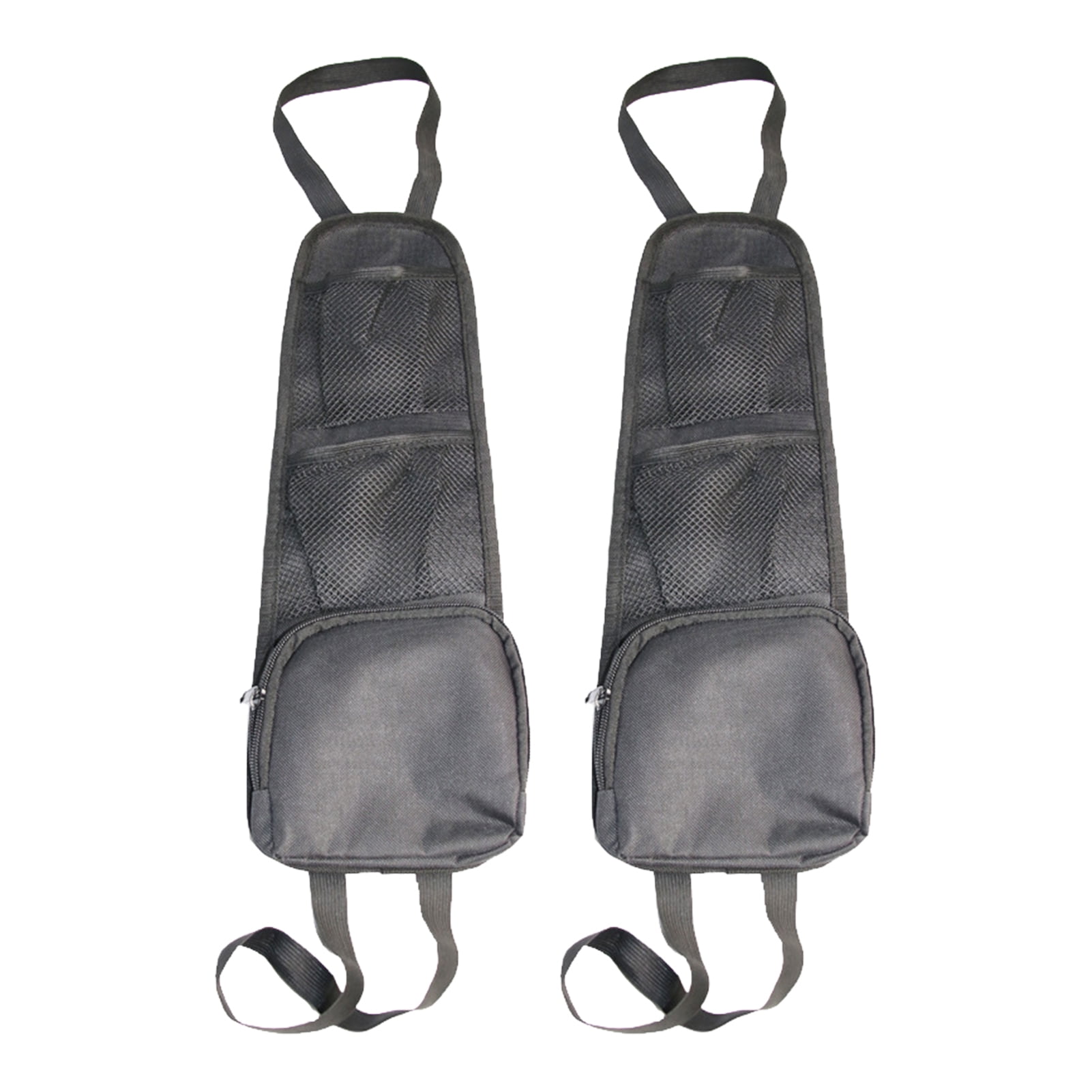 DJZ Car Storage Bags – 2Pcs Multi-Pocket Design, Large Capacity Zipper ...