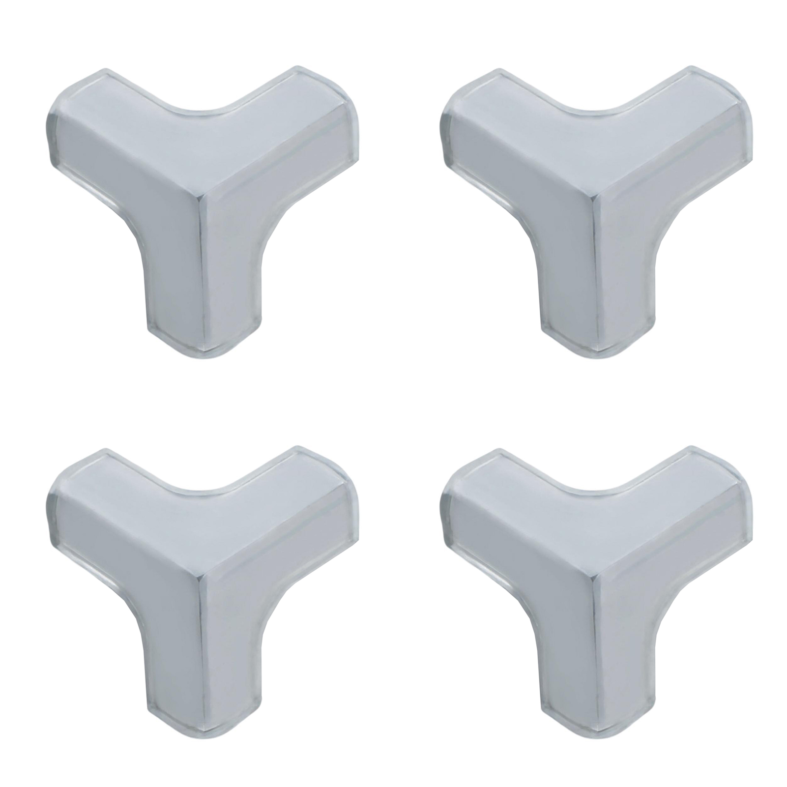 DJZ Edge Corner Guards 4 Piece Furniture Corners Three Dimensional Anti ...
