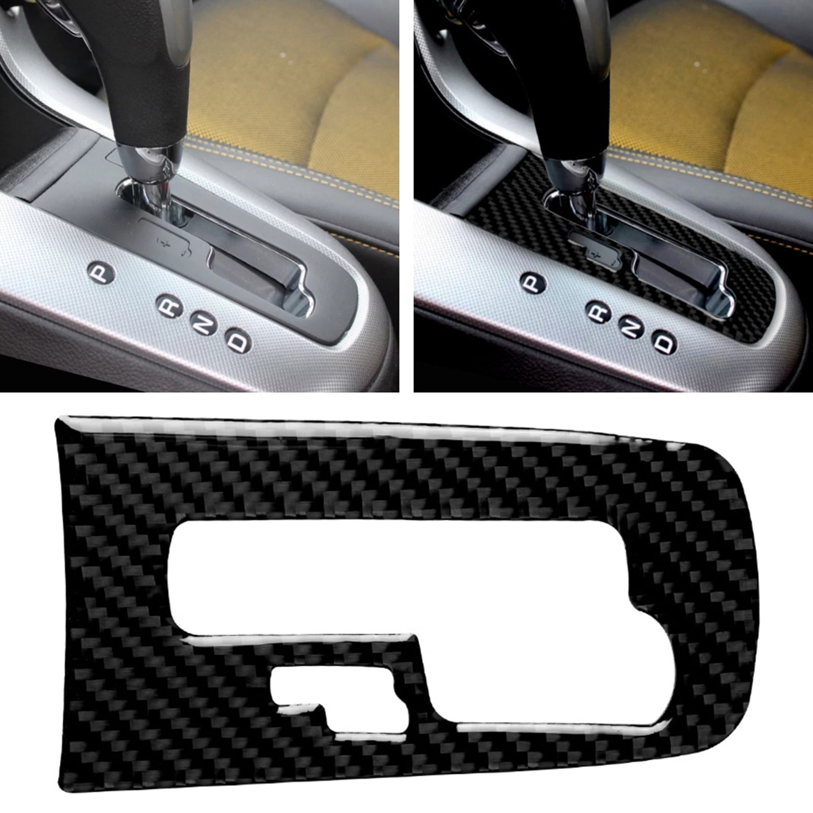 DJZ Gear Shift Frame Sticker - Car Center Control Gear Shift Panel Trim ...