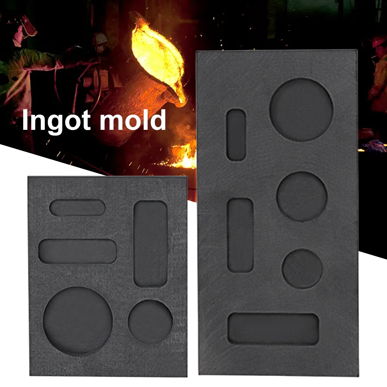 DJZ Graphite Ingot Mold - Excellent Thermal Conductivity - Multi-holes ...