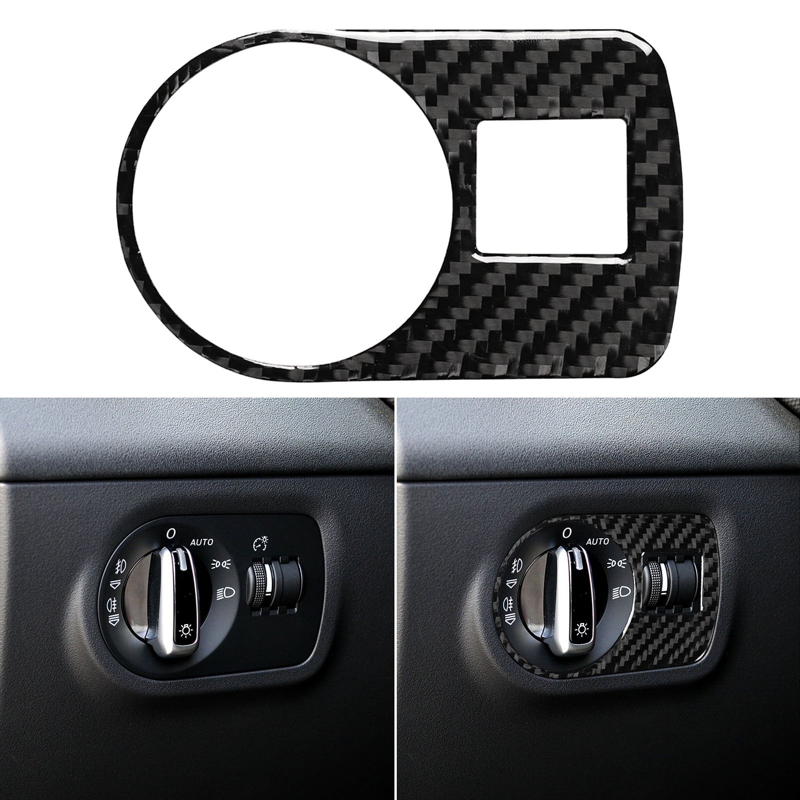 DJZ Headlight Switch Button Sticker - Headlight Switch Sticker Soft ...