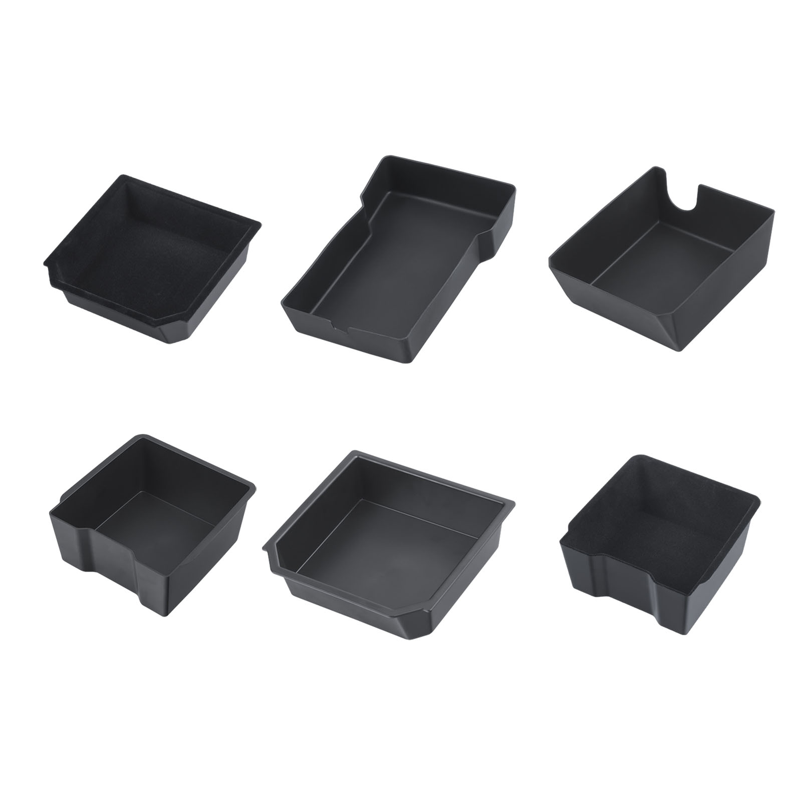 DJZ Hidden Tray Front Seat Car Organizer - Under-seat Storage Box ...