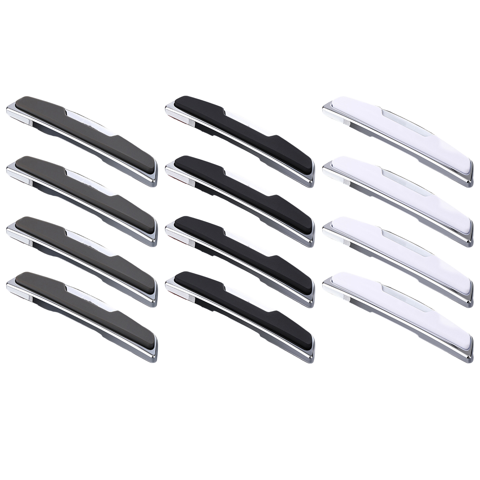 DJZ High Glossy Slim Door Edge Guards Bumper Protector Trim Black Color ...