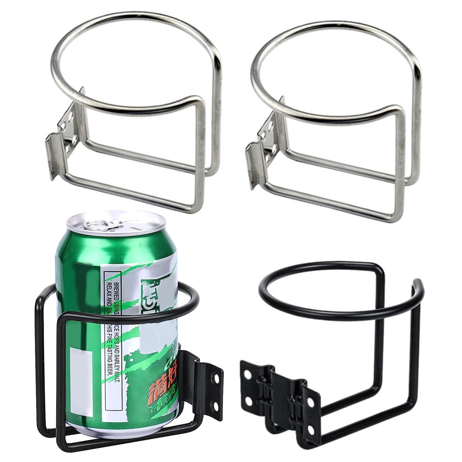 DJZ Metal Boat Cup Holder - L-shaped Outlet - Universal Drink Stand ...