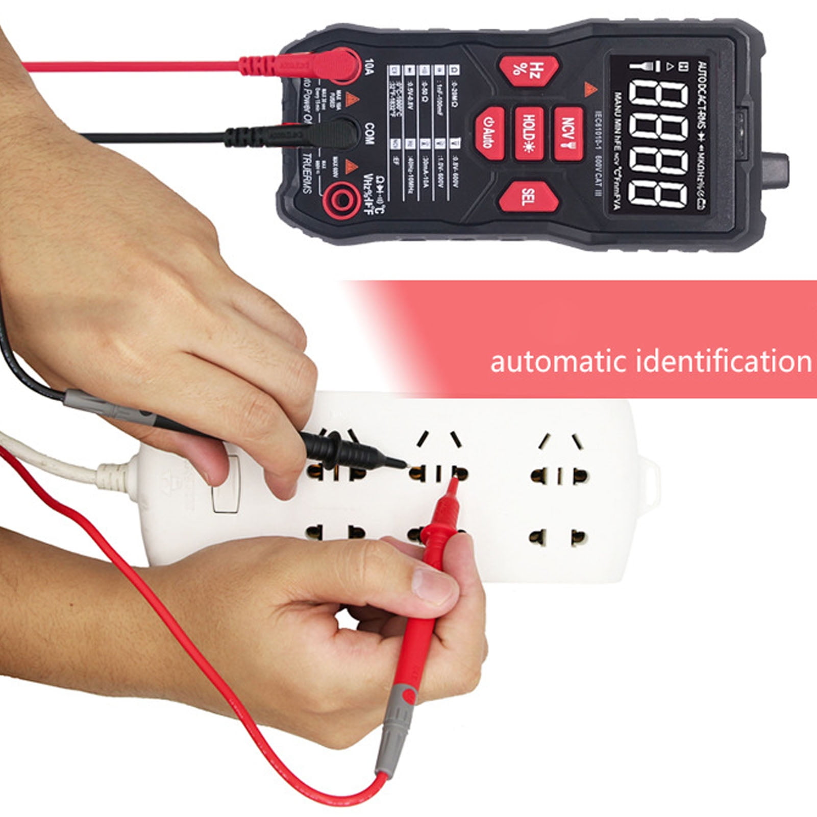 DJZ Multimeter UA10000 - Smart Digital Multimeter for Factory, High ...
