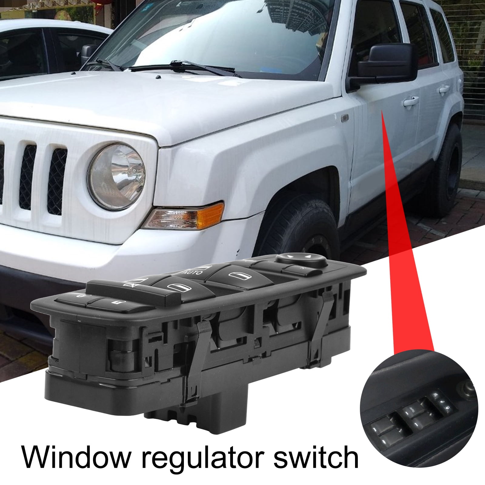 DJZ Power Master Window Control Lifter Switch Replacement 4602632AG for ...