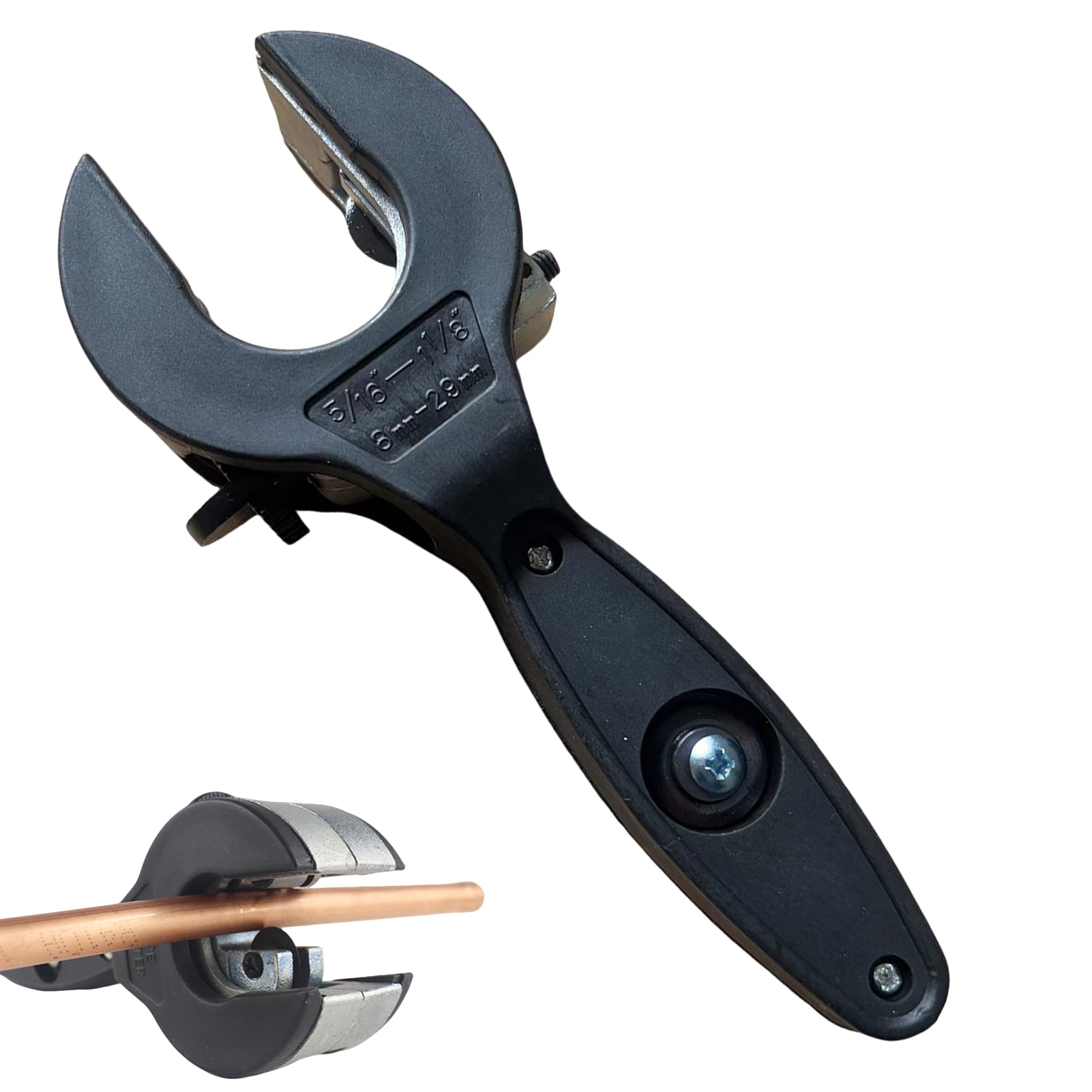 DJZ Ratchet Pipe Cutter with Sharp Blade – Heavy-Duty, One-Handed, Fast ...
