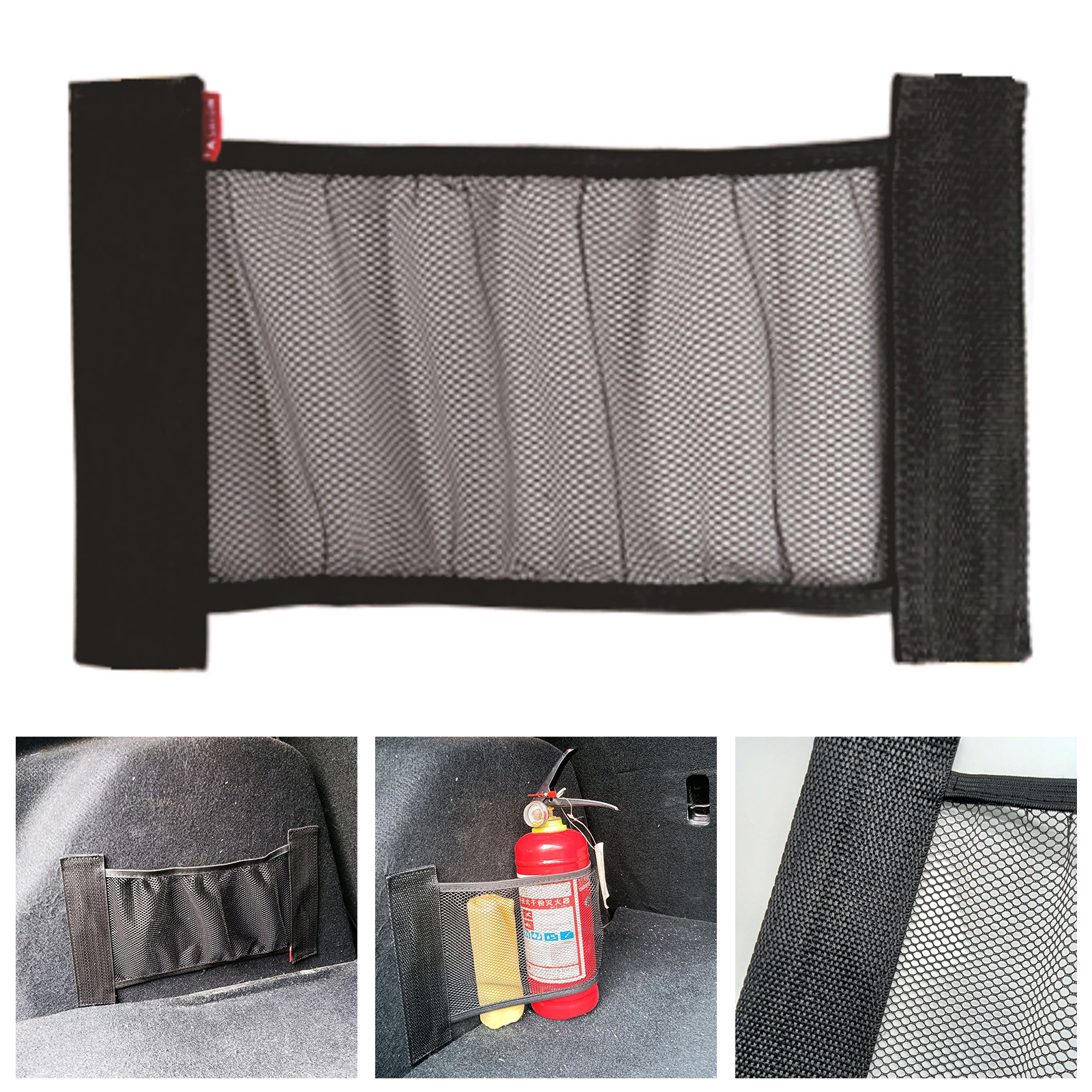 DJZ Rear Trunk Mesh - High Strength Elastic Band - Convenient Storage ...