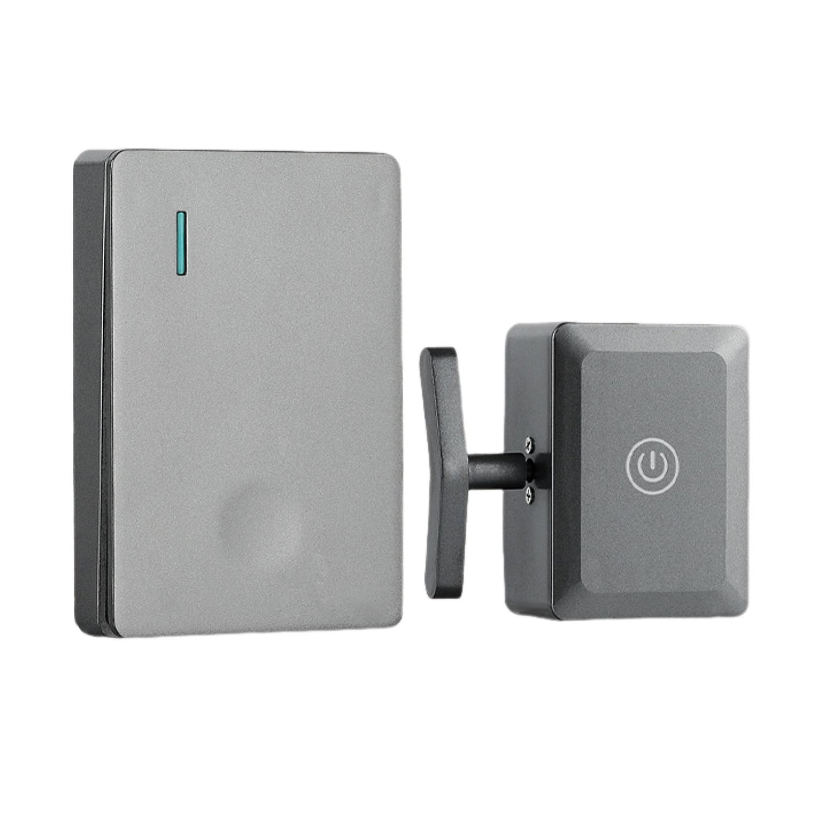 DJZ Remote Control Wireless Light Switch - No Wiring Needed, Effortless ...