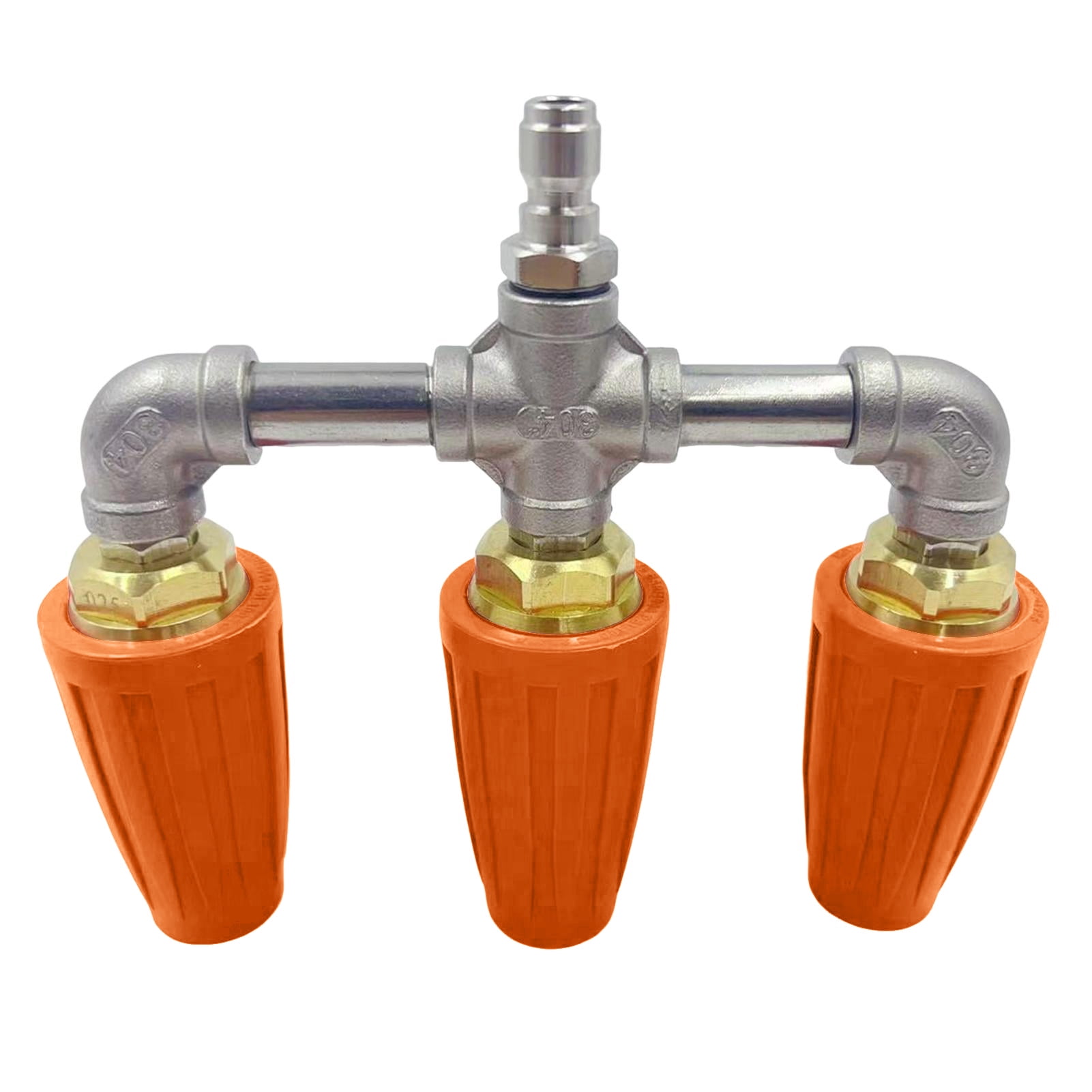DJZ Rotating Nozzle Triple Nozzle – 4000 PSI, High-Pressure Washer ...