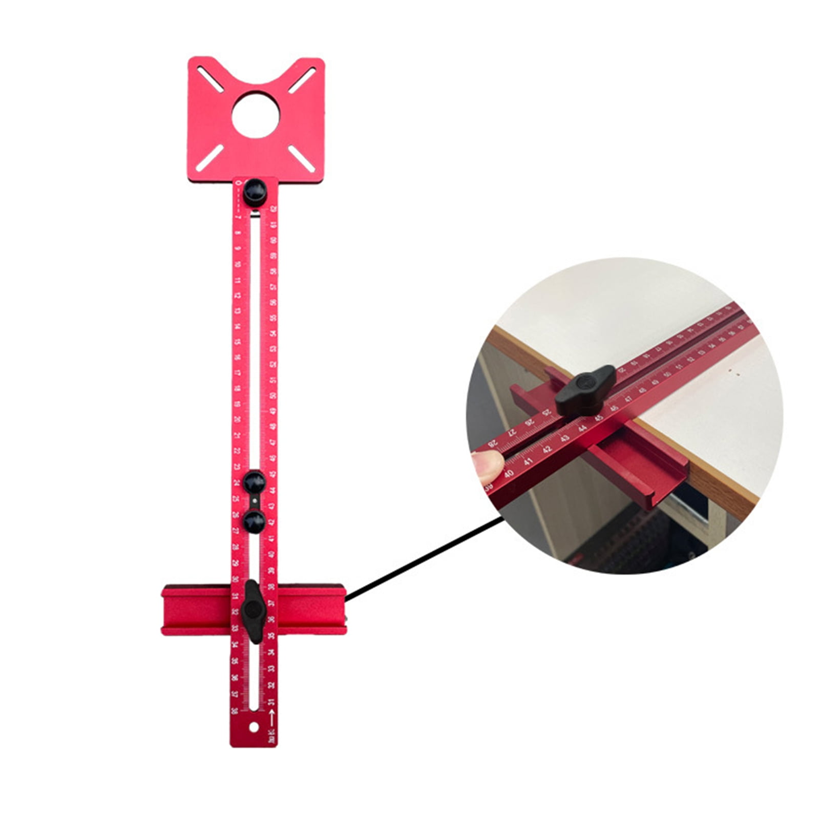 DJZ Router Milling Groove Bracket Cabinet Hardware Jig - Enhanced ...