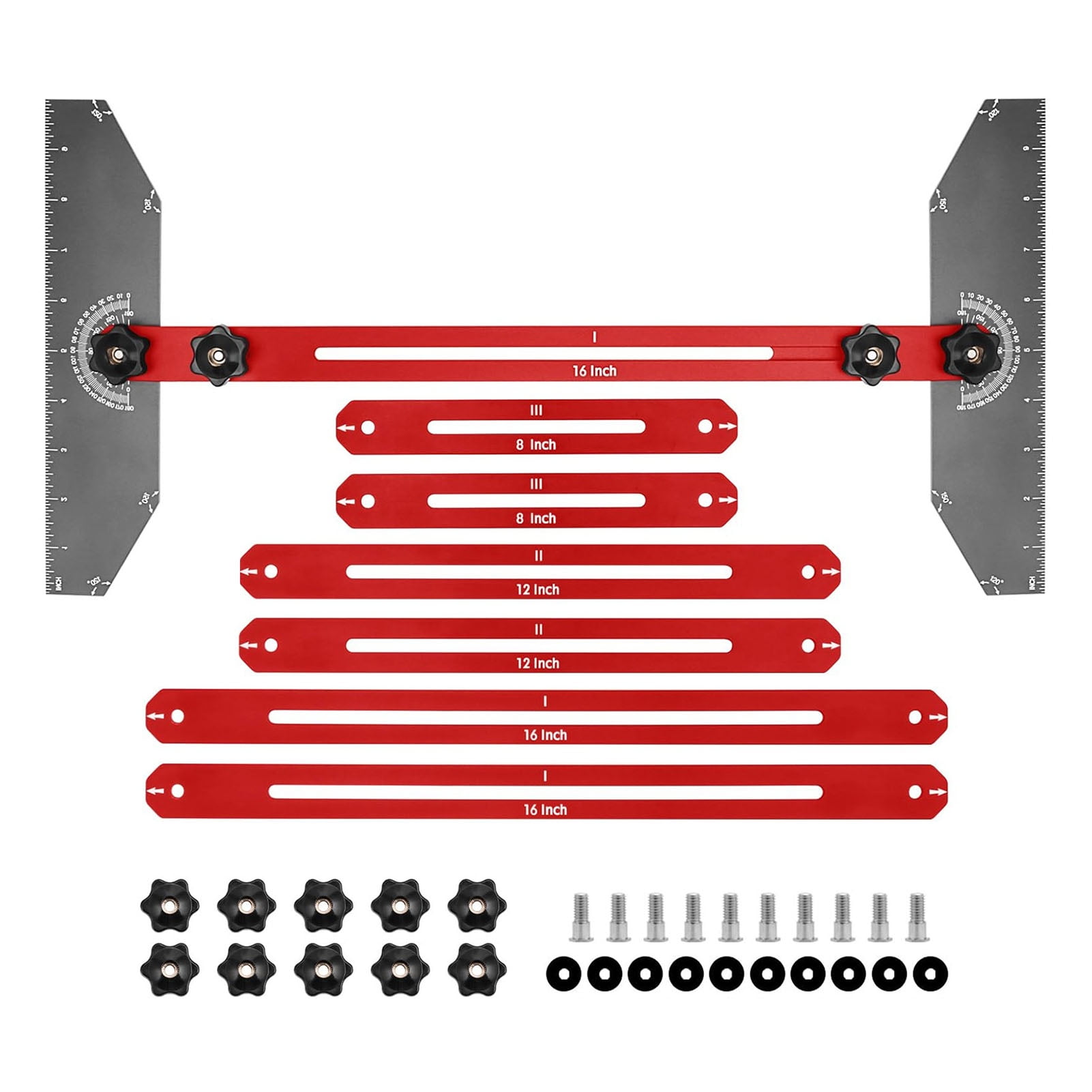 DJZ Stair Tread Template Tool - High Accuracy, Adjustable, Easy to Use ...