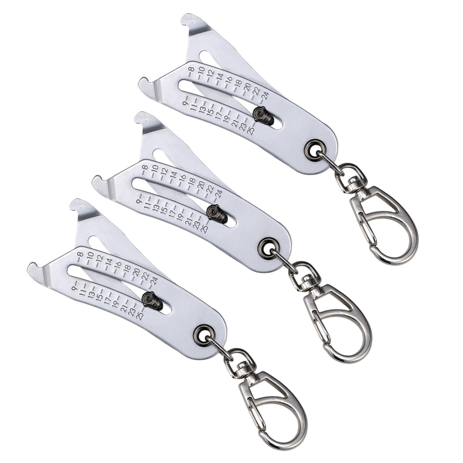 DJZ Thread Checker with Keychain - Portable, Metric & Imperial Units ...