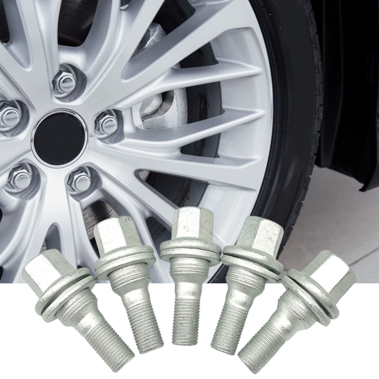 DJZ Wheel Bolt Flat Seat Hexagon Wheel Bolt Grade 12 9 Strength High ...