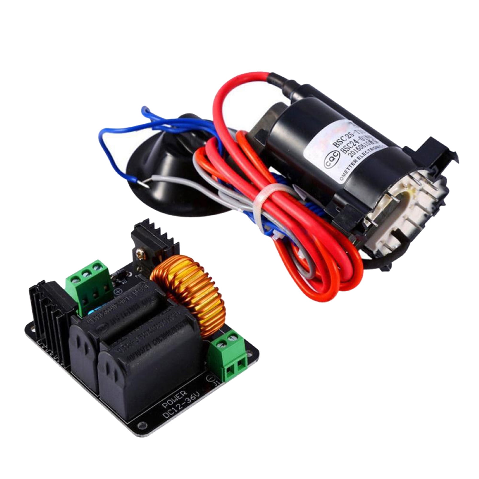 DJZ ZVS Flyback Drive Circuit - High Voltage Big Power DC 12-36V Coil Driver Board for SGTC ...