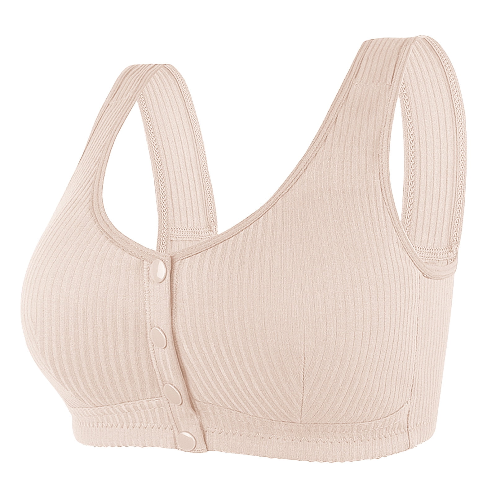 DJskiyers Front Closure Bras for Women Plus Size Bralettes No Underwire ...