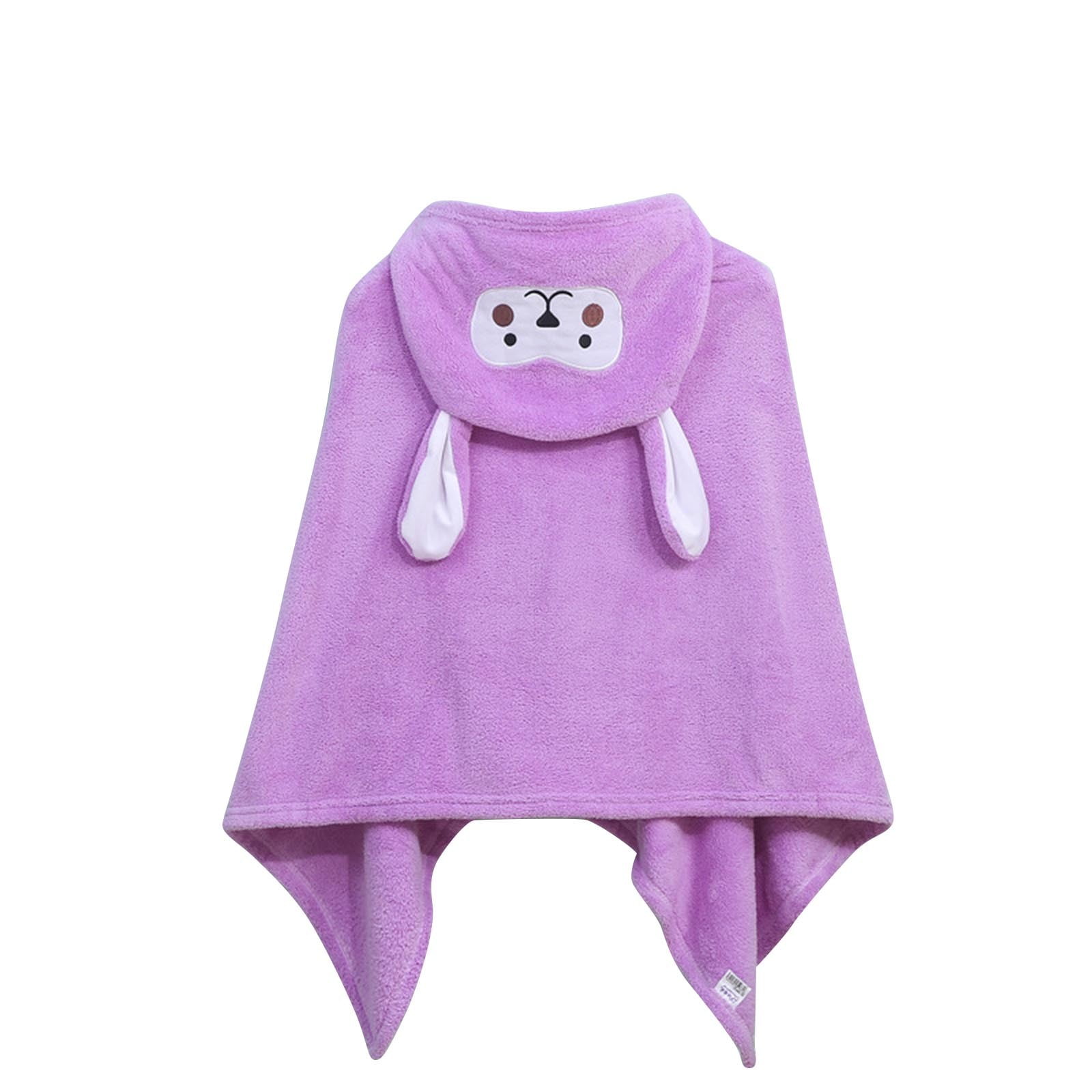 DJskiyers Kid's Bathrobe Soft Plush Robes Comfy Oversized Shower Robes ...