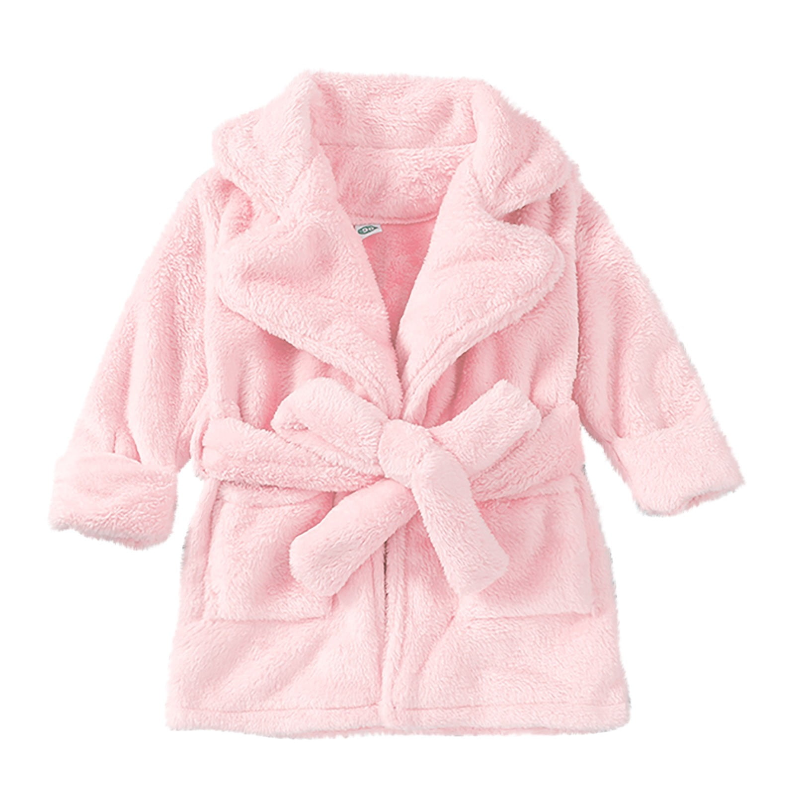 DJskiyers Toddler Baby Robe Thick Warm Bathrobes Fluffy Cotton Shower ...
