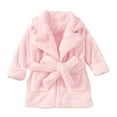 DJskiyers Toddler Baby Robe Thick Warm Bathrobes Fluffy Cotton Shower ...