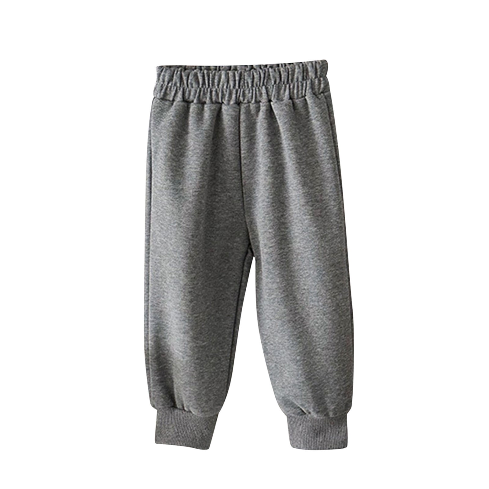 DJskiyers Toddler Boys Girls Jogger Pants Comfy Cotton Sweatpants ...