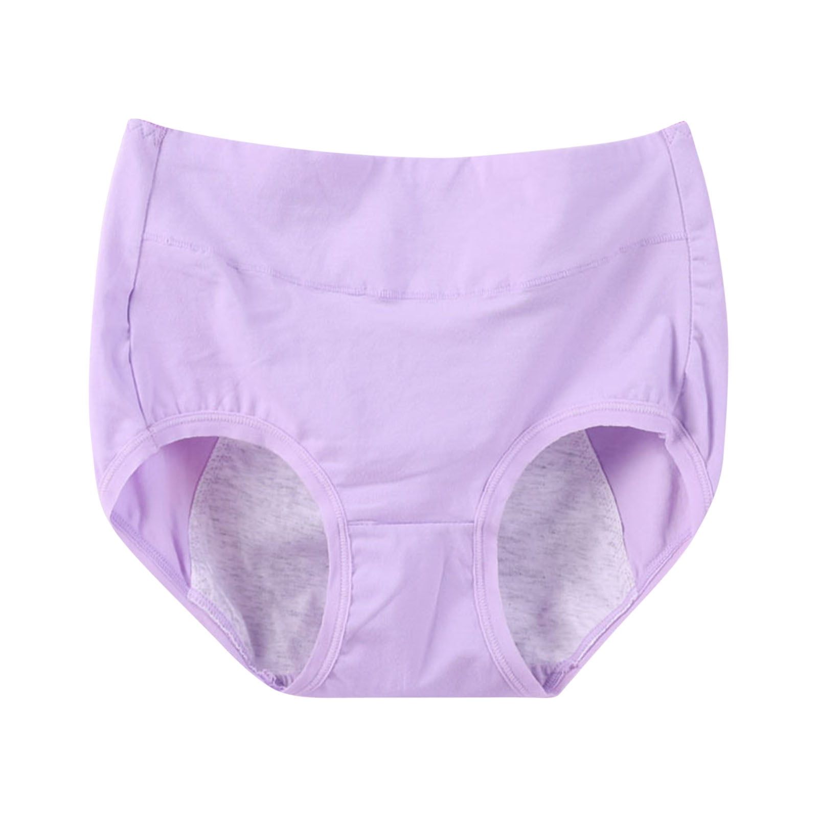DJskiyers Women Plus Size Panties Leakproof Cotton Underwear Tummy ...