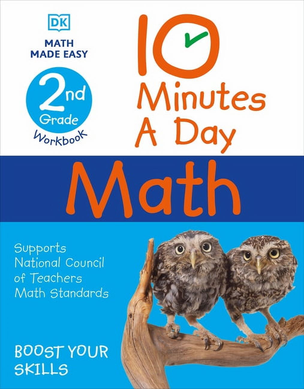 DK 10-Minutes a Day 10 Minutes a Day Math, 2nd Grade, (Paperback ...