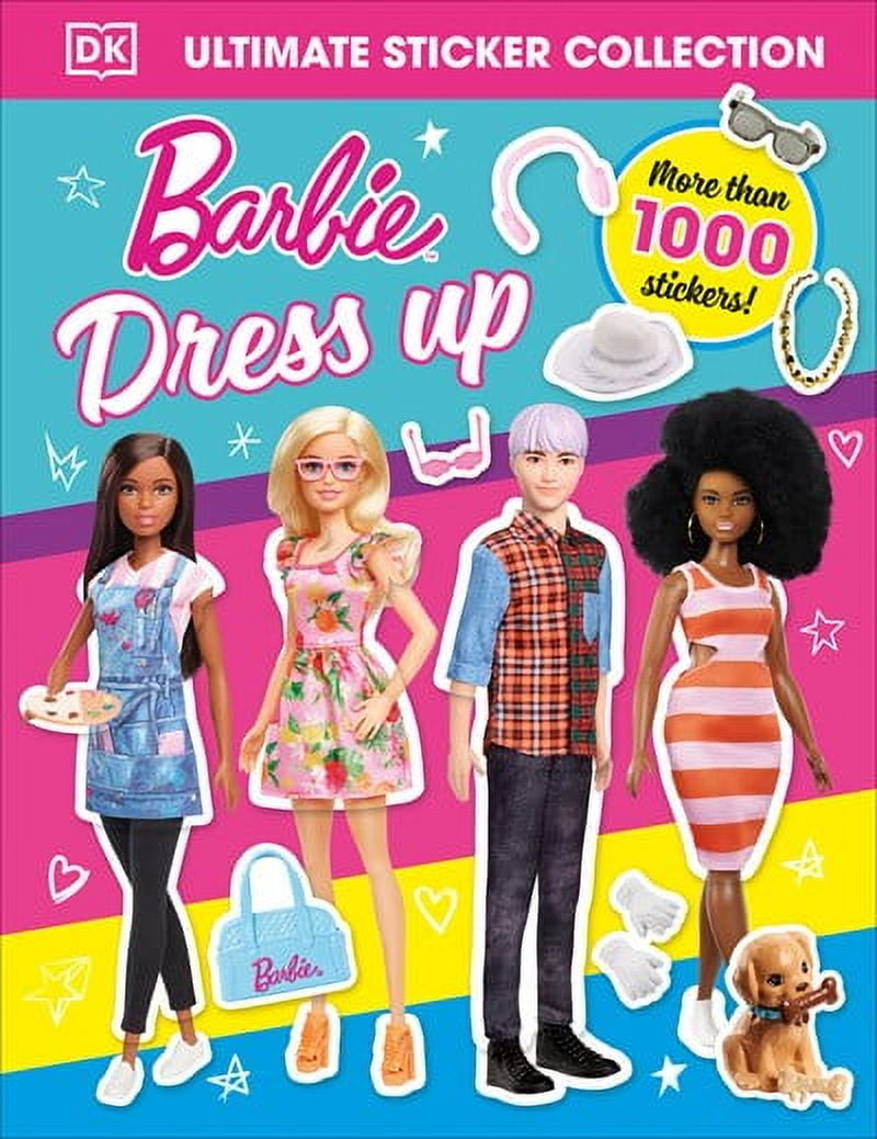 Barbie Dress-Up Activity Book: Ultimate Sticker Collection (Paperback ...