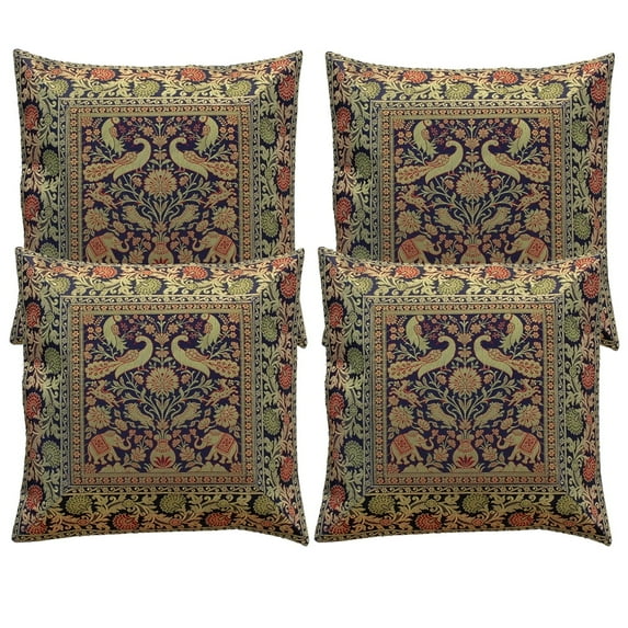 DK Homewares Boho Decorative Accent Throw Pillow Covers 16 x 16 Inch ...