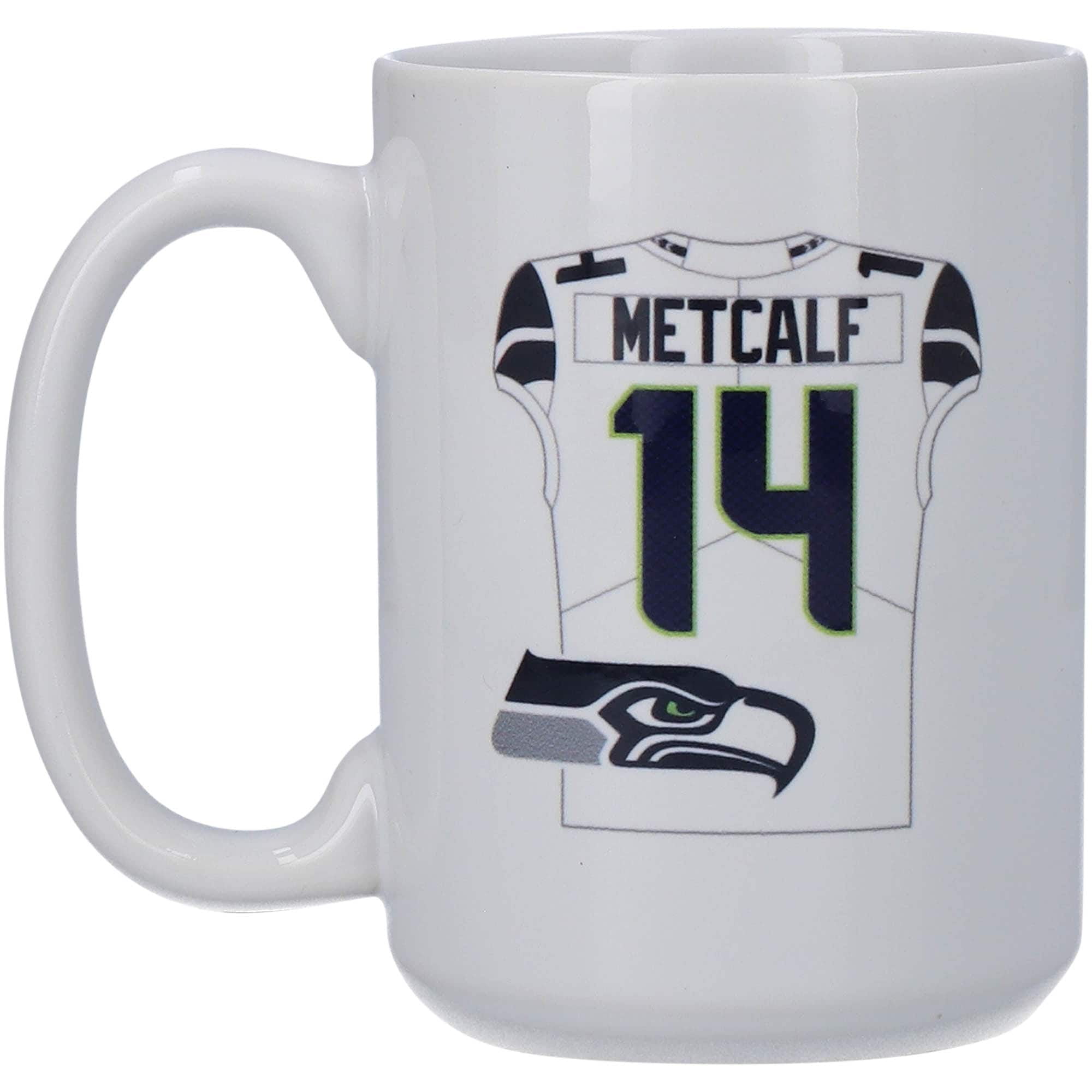 DK Metcalf Seattle Seahawks 15oz. Player Mug - Walmart.com