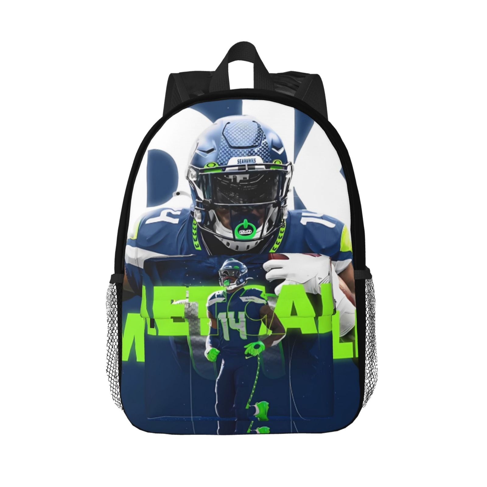 DK Metcalf Youth School Backpack, 15-Inch Lightweight Computer Bag, Mom Backpack, Unisex ...