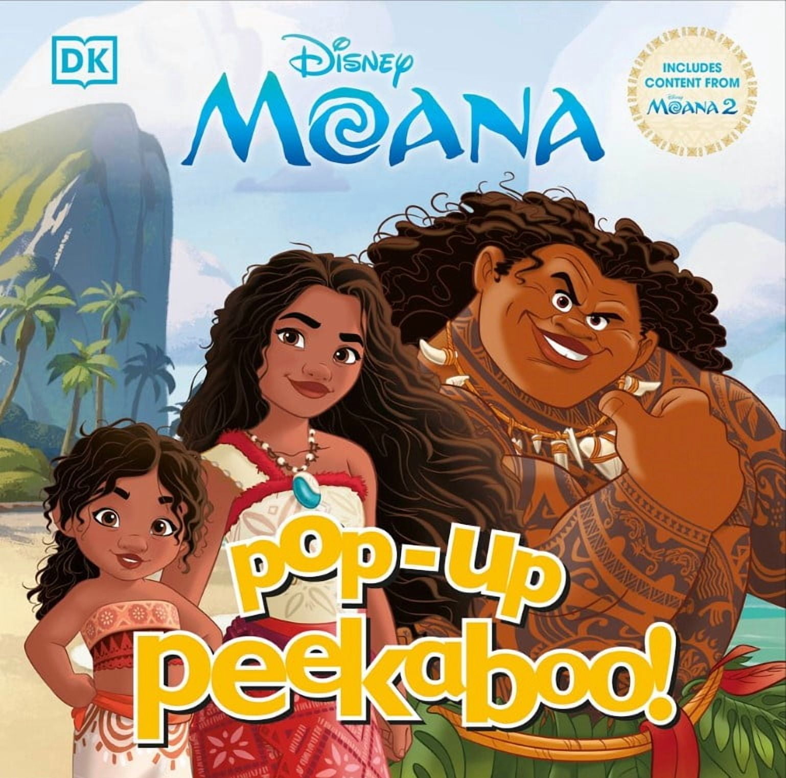 Pop-Up Peekaboo! Disney Moana (Board Book) - Walmart.com