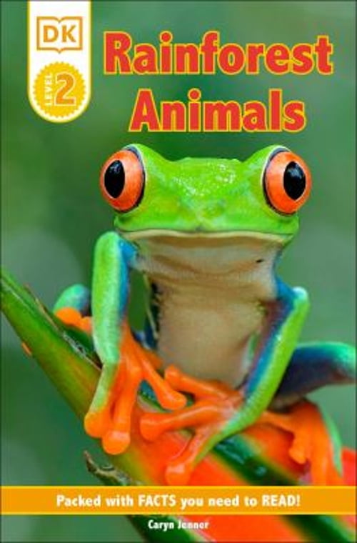 Pre-Owned DK Reader Level 2: Rainforest Animals: Packed with Facts You ...