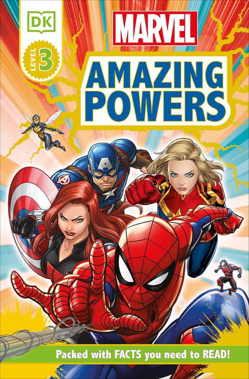 DK Readers Level 3 Marvel Amazing Powers [Rd3], (Paperback) - Walmart.com