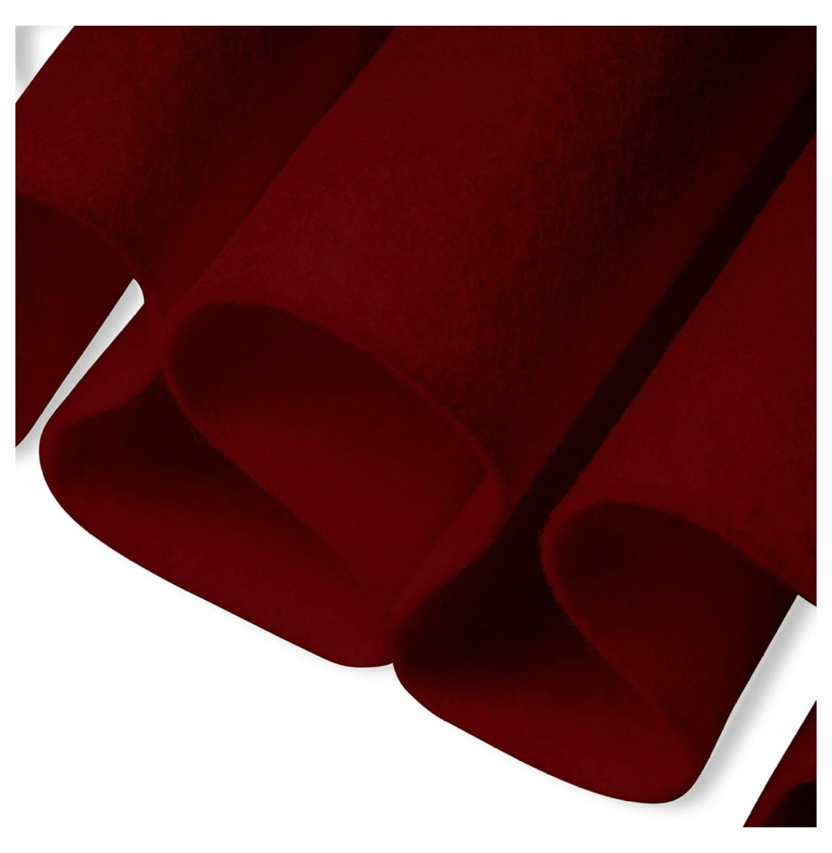 DK Red Felt Fabric – 36" Wide x 45 Feet – Soft 1.6mm Thick DK Red Felt ...