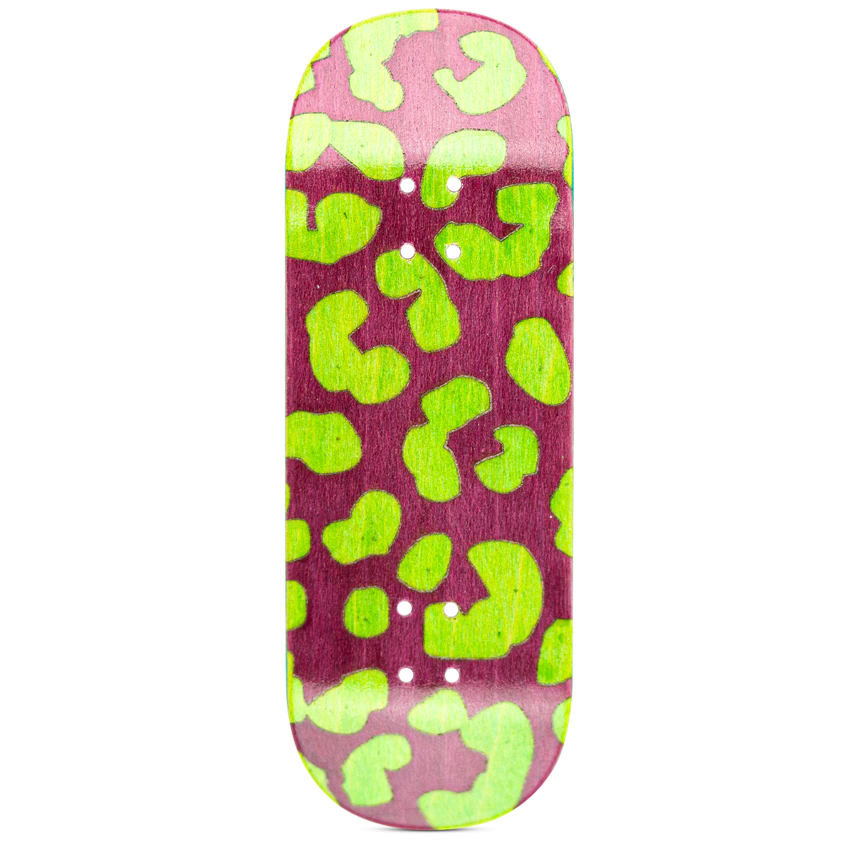 DK Split Ply Fingerboard Deck - Purple Leo Popsicle - 33.5mm - Walmart.com