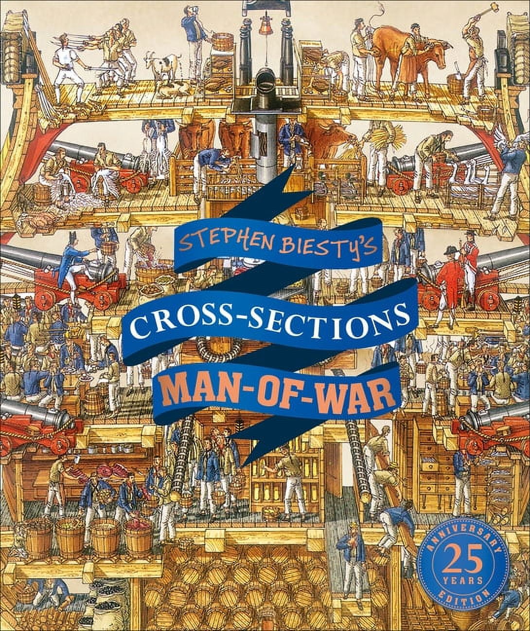 DK Stephen Biesty Cross-Sections: Stephen Biesty's Cross-Sections Man ...