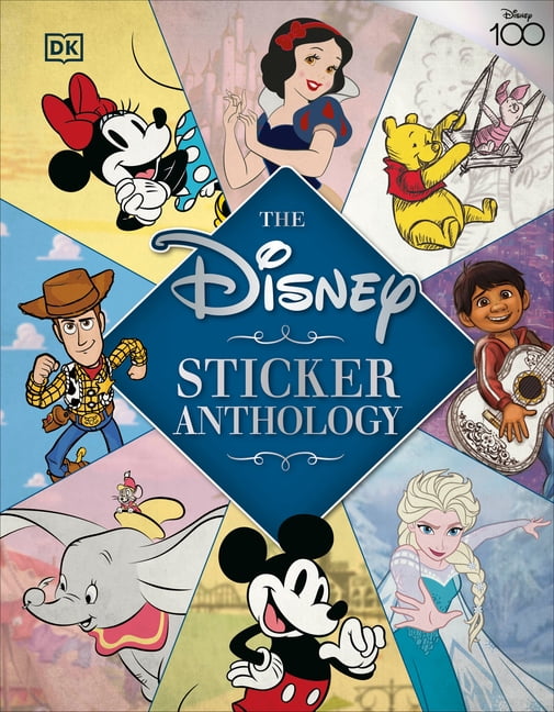 DK Sticker Anthology The Disney Sticker Anthology, (Hardcover ...