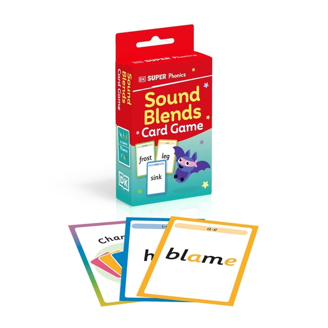 DK Super Phonics Sound Blends Card Game - Walmart.com