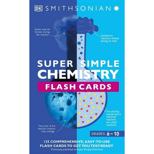 Super Simple Chemistry Flash Cards - Walmart Business Supplies