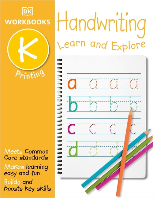 DK Workbooks: DK Workbooks: Handwriting: Printing, Kindergarten: Learn ...
