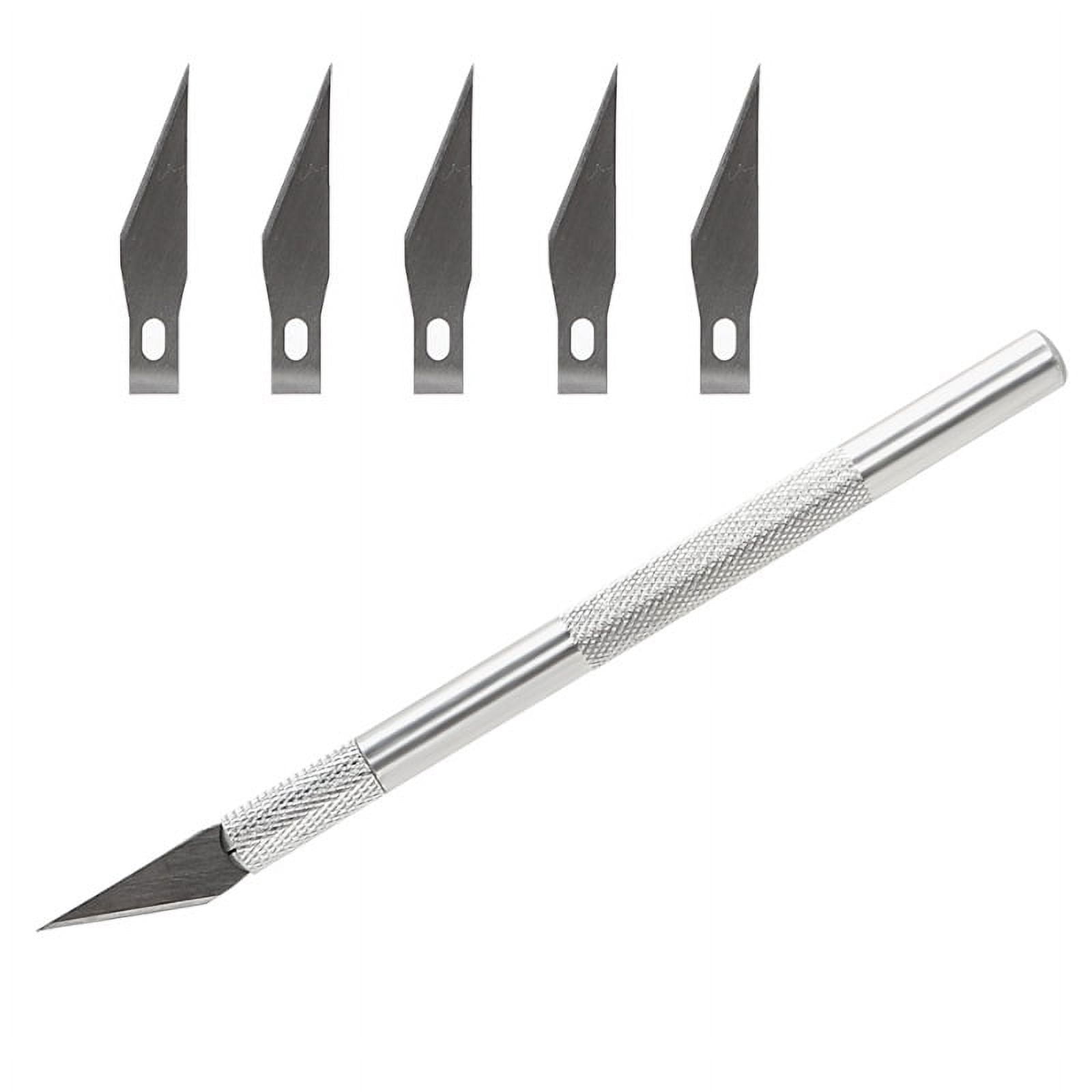 DK30001 Aluminum Carving Knife with 5 Blades, 140mm, Nut-Type Change ...