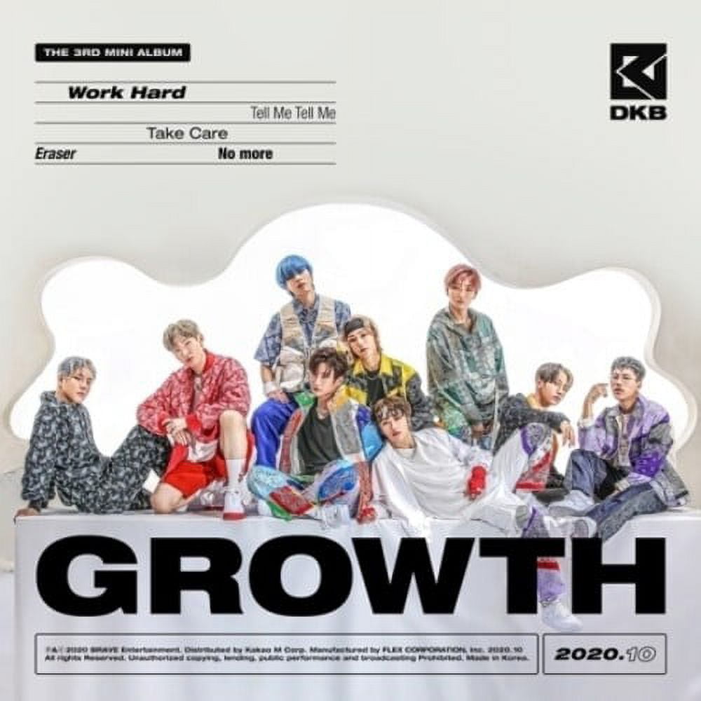 DKB - Growth (incl. 64pg Booklet, Postcard, Photocard + Sticker) - Music & Performance - CD ...