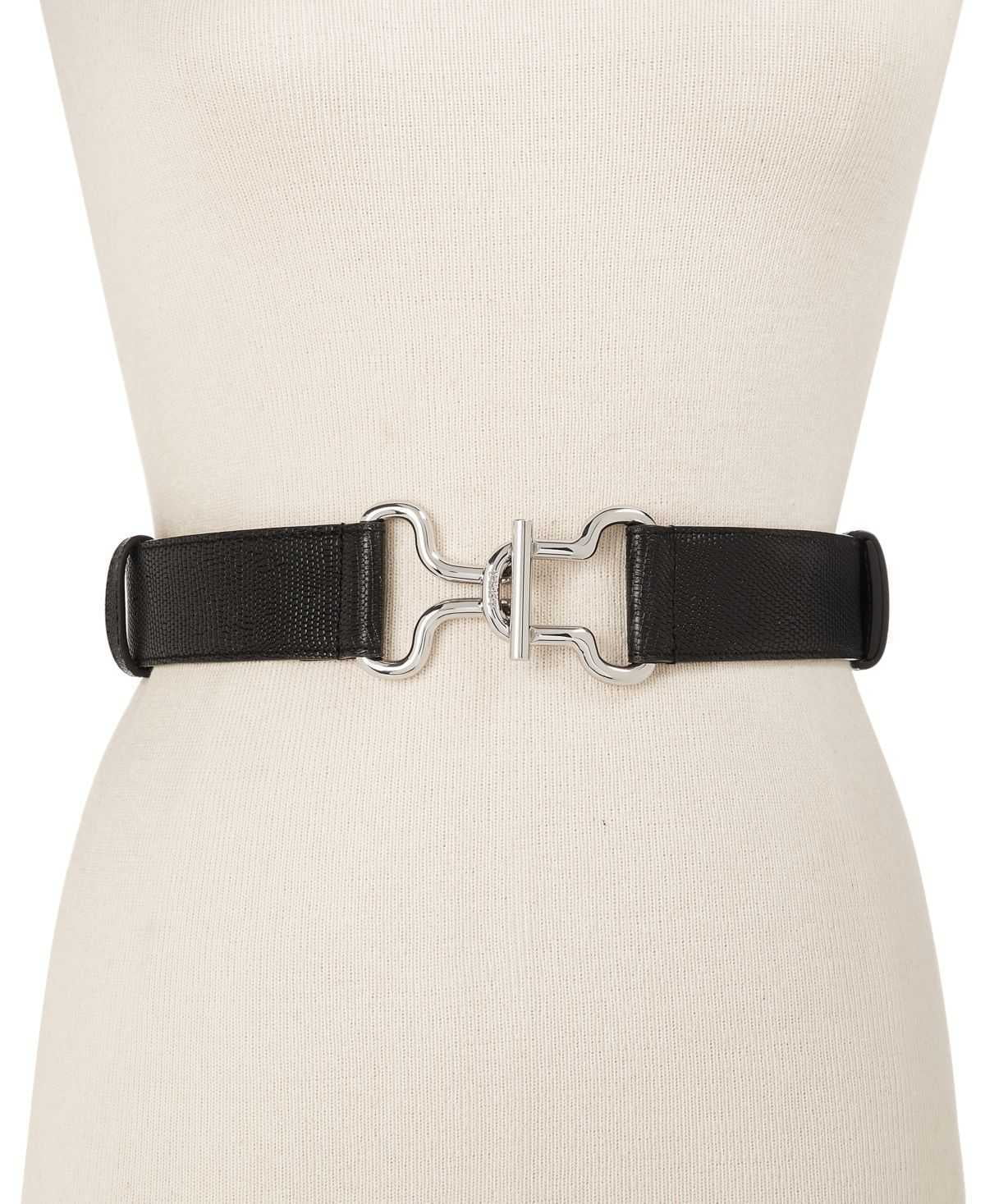 DKNY | Adjustable Interlock Belt | Black | Size OSFA - Walmart.com