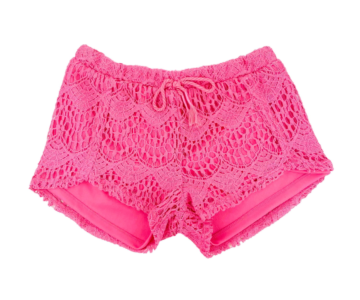 DKNY Girls Beautiful Crochet Lace Shorts - Walmart.com