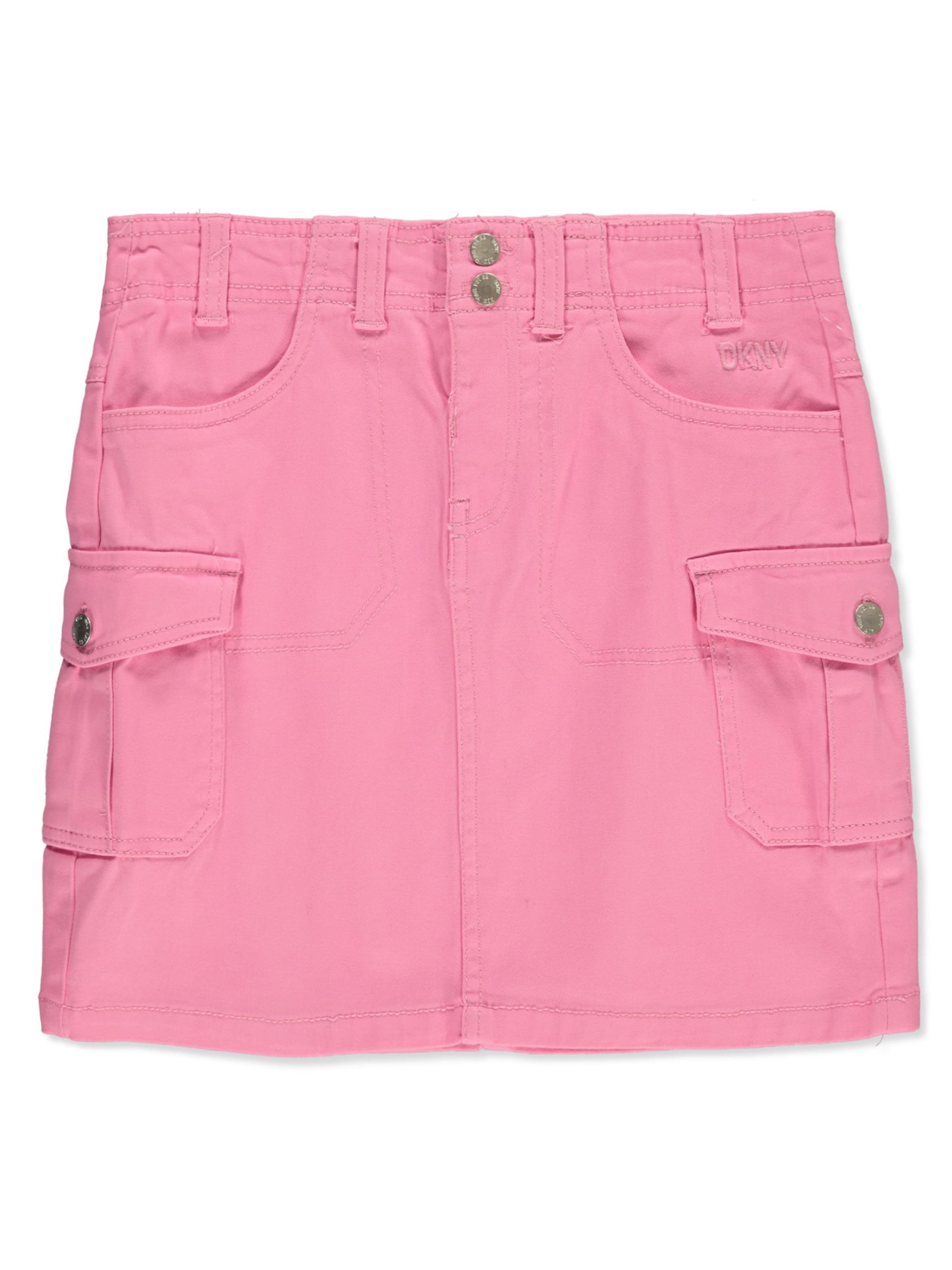DKNY Girls' Denim Skirt - pink, 8 (Big Girls) - Walmart.com