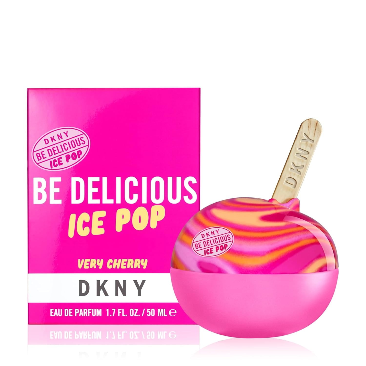 DKNY Ladies Be Delicious Ice Pop Very Cherry EDP Spray 1.7 oz Fragrances 085715952417 - Walmart.com