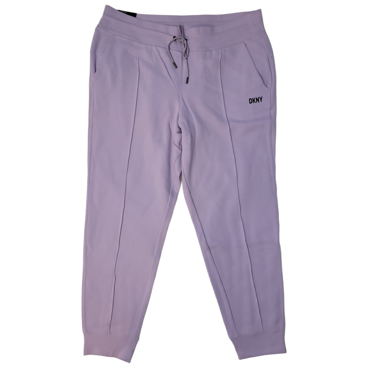 DKNY Ladies Plush Cotton Warm Cozy Fleece Draw String Jogger (Lavender, XS) - Walmart.com