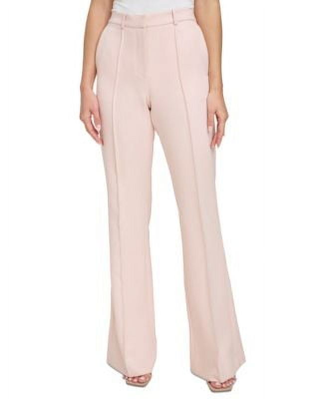 DKNY Petite Front Seamed Wide-Leg P Pale Blush 16P - Walmart.com